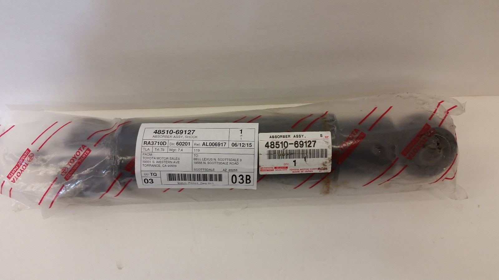 LEXUS OEM FACTORY FRONT SHOCK 2000-2007 LX470 48510-69127 | eBay