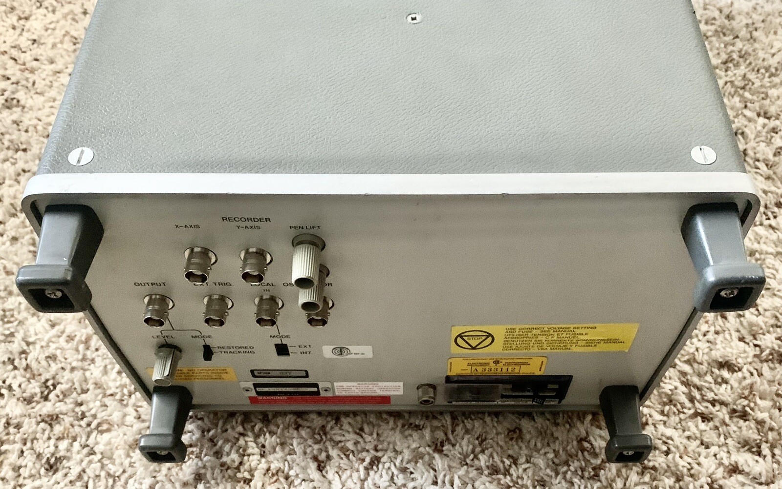 HP 3581A Wave Analyzer 15 Hz to 50 kHz for sale online | eBay