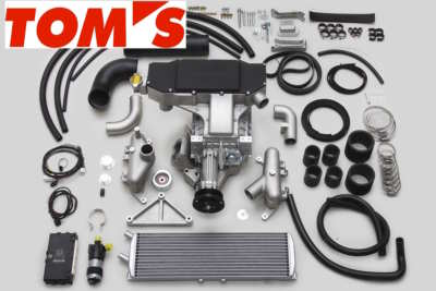TOM'S OEM SUPERCHARGER HYPER COMPRESSOR BOLT ON KIT FOR 13-16 SCION FR ...