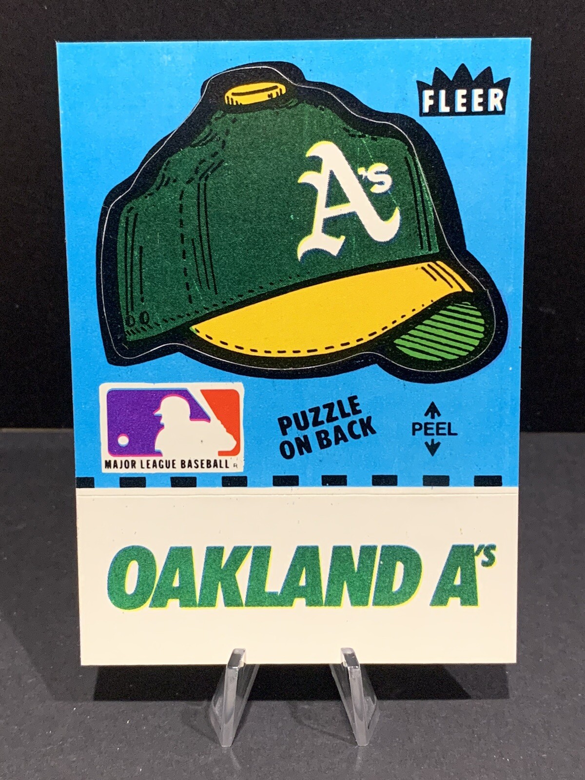 1981 Fleer Team Logo Stickers Oakland A’s Baseball #NNO | eBay