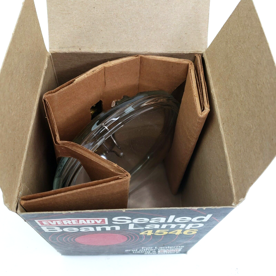 Vintage EVEREADY Sealed Beam Lamp #4546 NOS New in Original Box | eBay