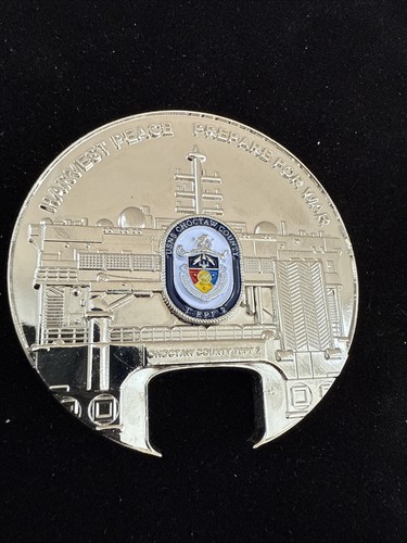 U.S. Navy USNS Choctaw County TEPF 2 Bottle Opener Challenge Coin | eBay