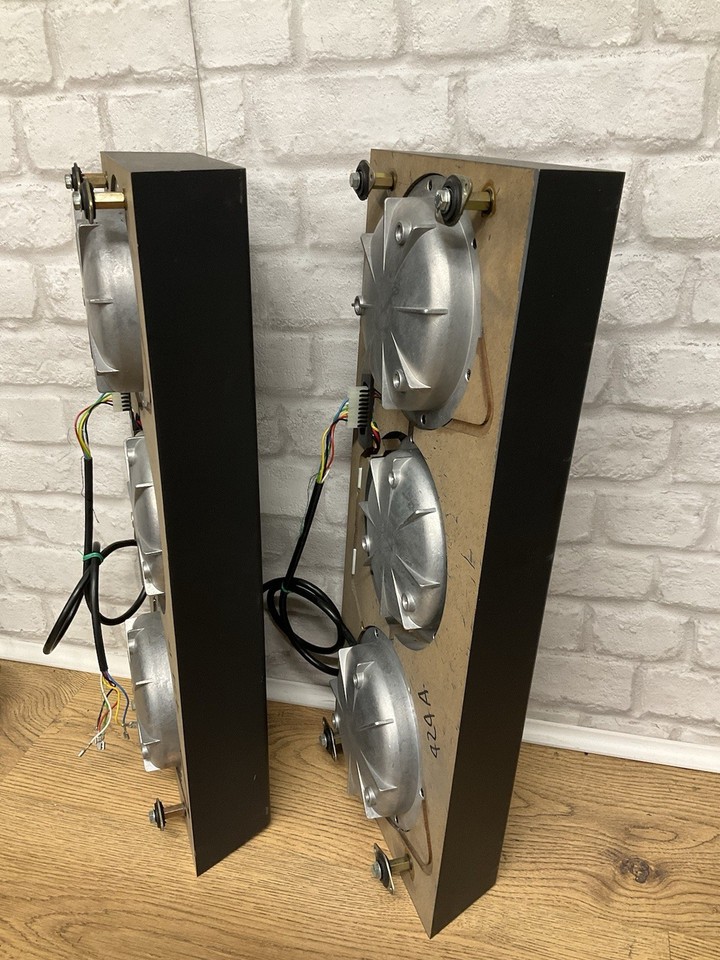 Kef 105/3 - Mid Range Enclosure - Front Section & Wiring Loom | eBay UK