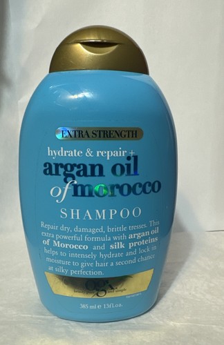 OGX EXTRA STRENGTH hydrate & repair + Argan Oil of Morocco Shampoo-13 ...