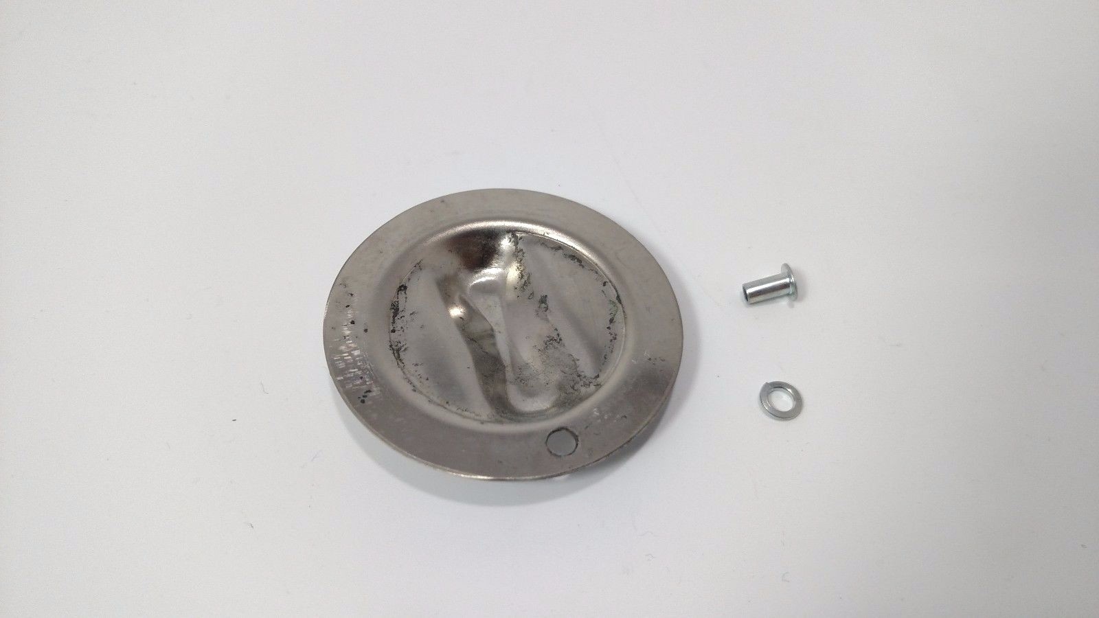 Crank Hole Cover Plate on Radiator Shell (Stainless) for 1930-1931 Ford ...