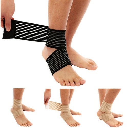 Safety Ankle Support Gym Running Protection Foot Bandage Elastic Ankle ...