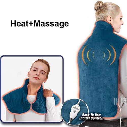 Relief Massaging Heat Wrap Muscles Neck Pain Relief Pad Relief Wrap | eBay