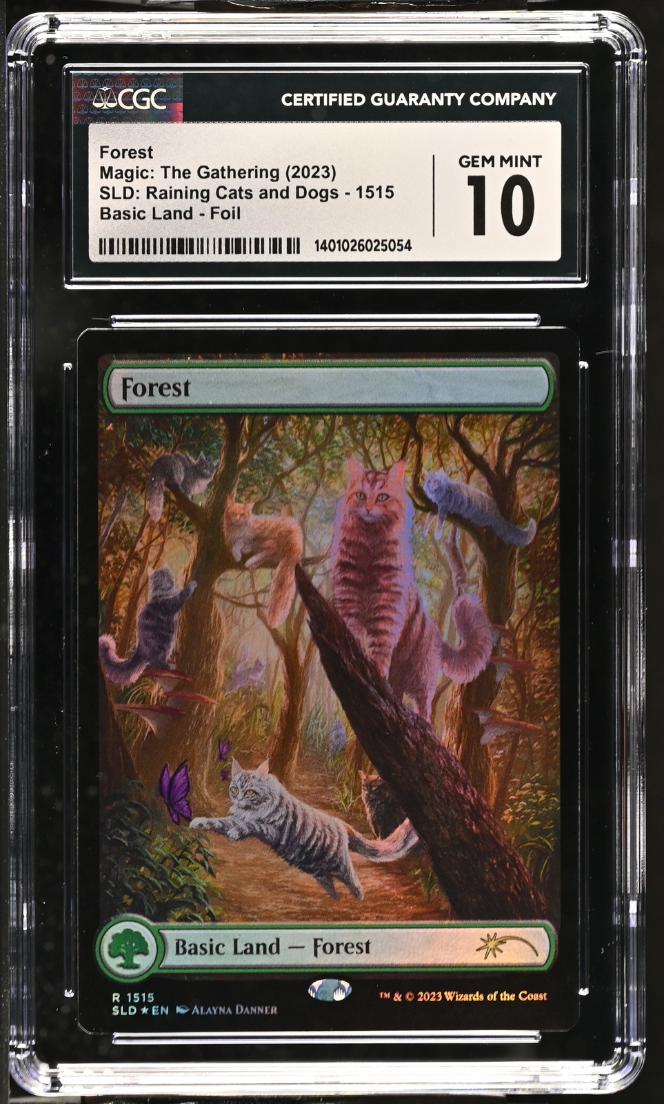 FOREST Secret Lair Foil Rare CGC 10 Graded MTG [Nostalgium] | eBay
