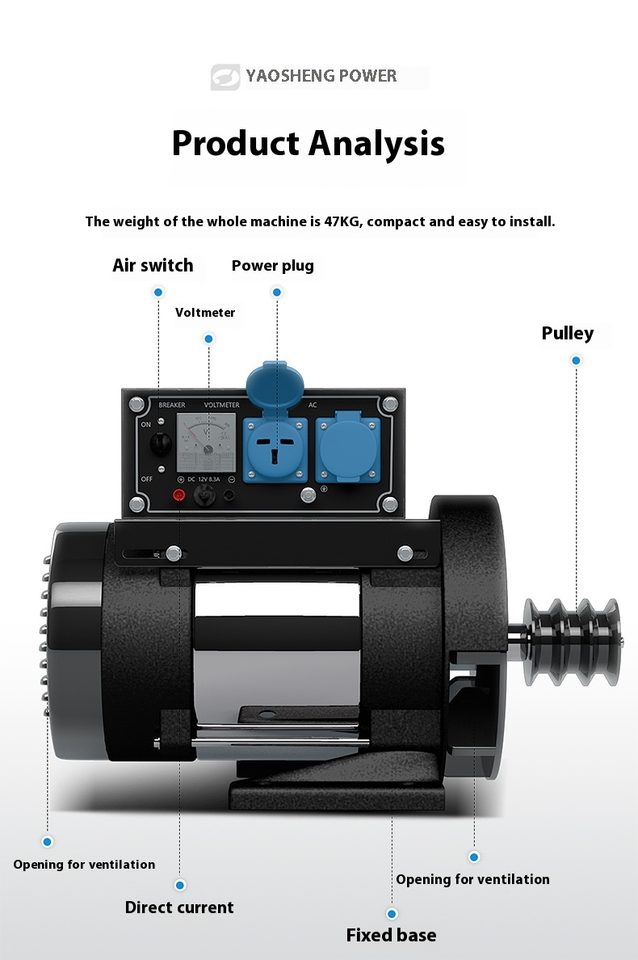 5KW Small Diesel Generator Set Single Phase 220V Gasoline Single Copper ...