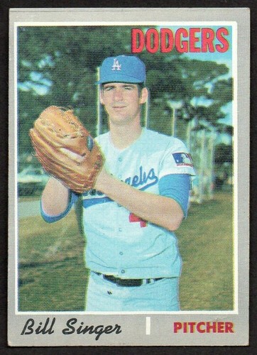 1970 Topps # 490 Bill Singer Los Angeles Dodgers EX | eBay