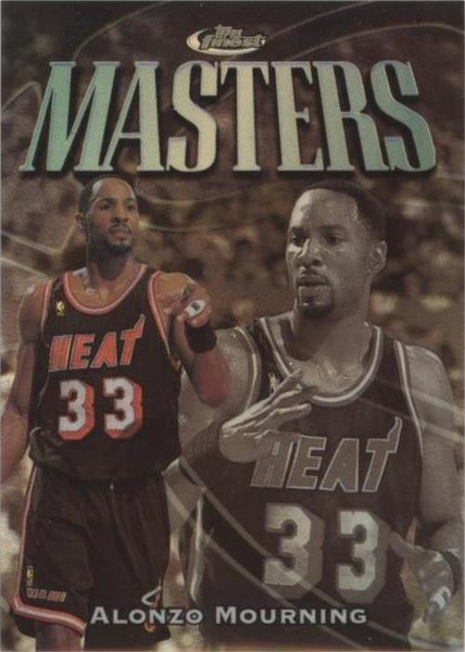 1997-98 Topps Finest - Uncommon - Silver Refractor #281 Alonzo Mourning ...