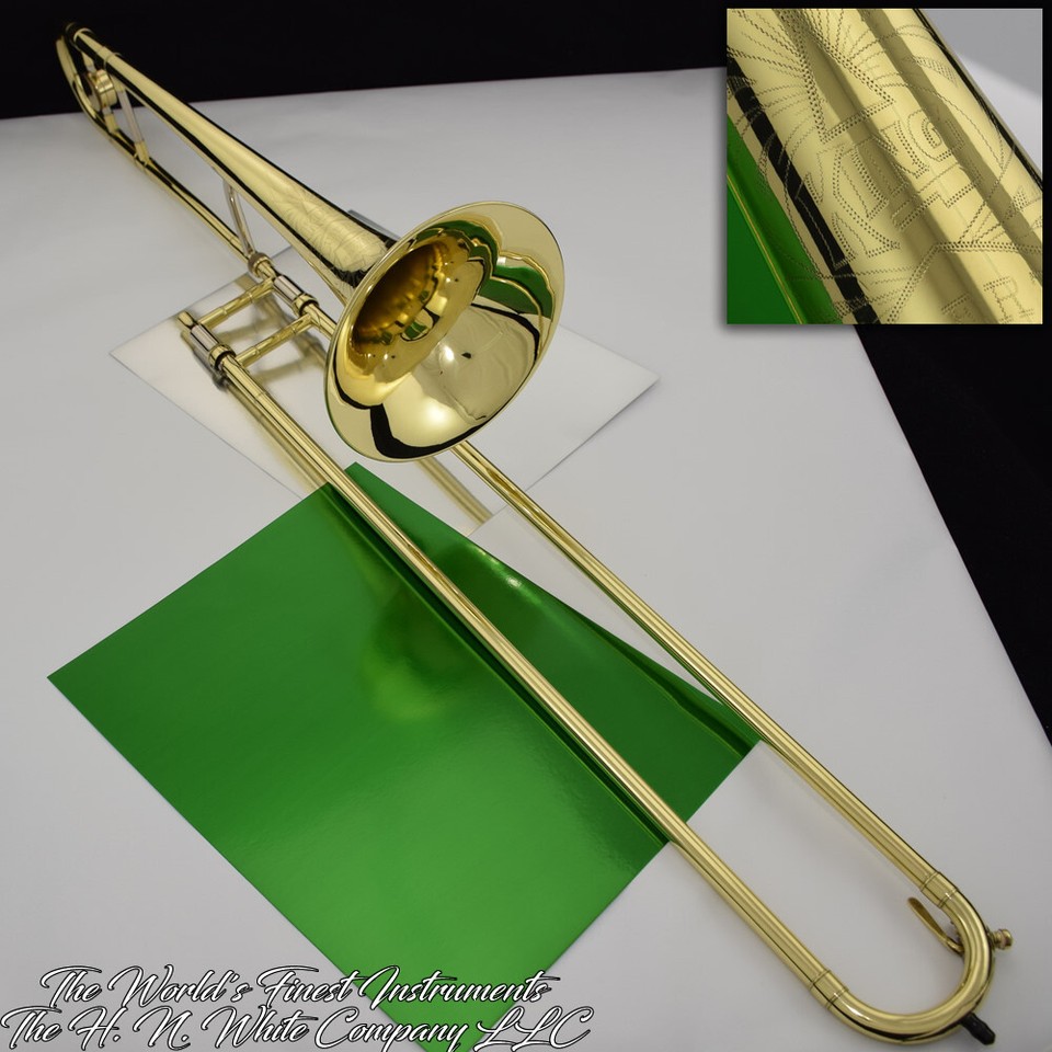 1940 Vintage King H. N. White 2B Liberty Trombone New Lacquer | eBay