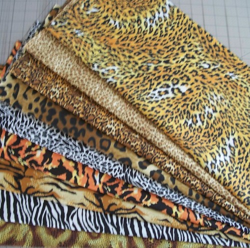 9 Animal Skin Print Fat Quarters Bundle Fabric 100% Cotton Precut | eBay