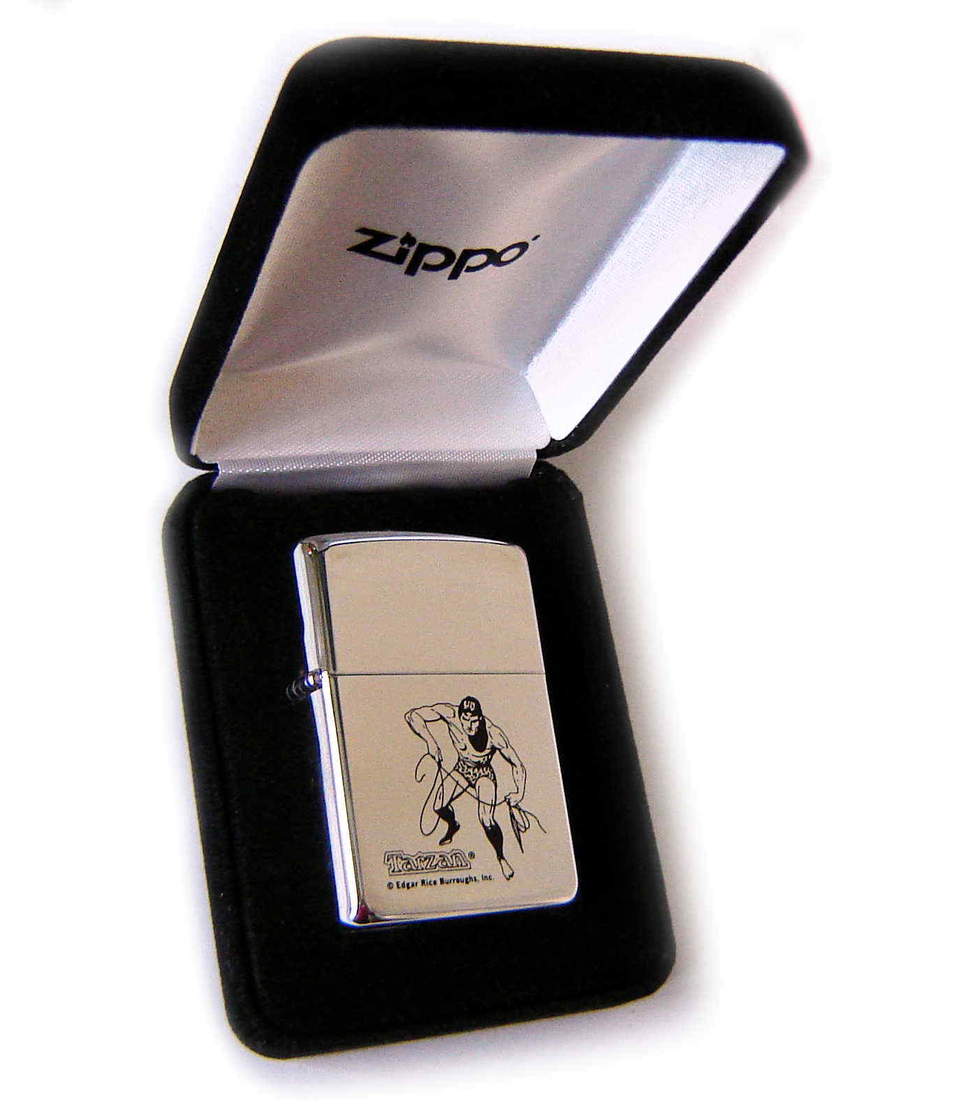 ZIPPO Beautiful TARZAN by EDGAR RICE LIMITED EDITION Mega Rare Only 1 ...