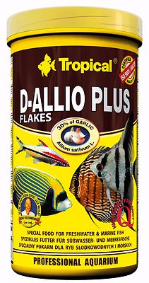 Tropical D - Allio AQUARIUM DISCUS MALAWI FISH FOOD With Garlic ...