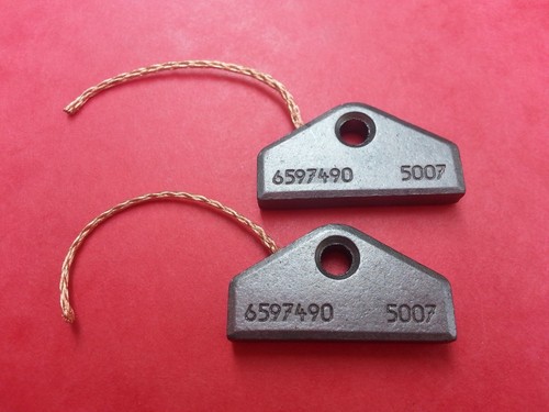 2x Miele Genuine Original T4523 T4527 T4563 T4567 Tumble Dryer Carbon ...