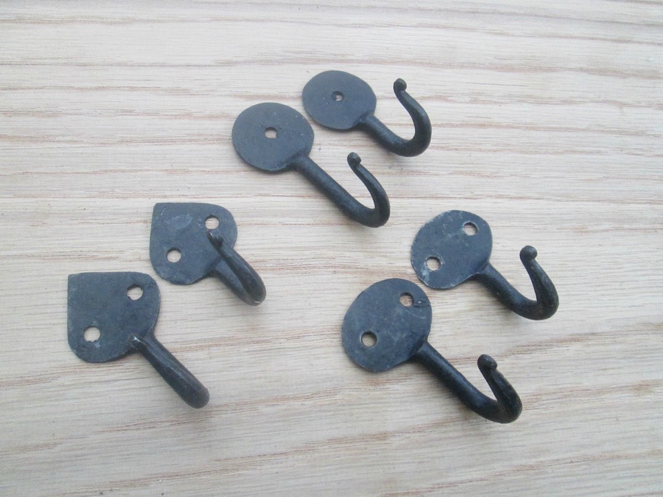 Hand Forged Blacksmith iron Hanging Hanger jewellery robe keys utility ...