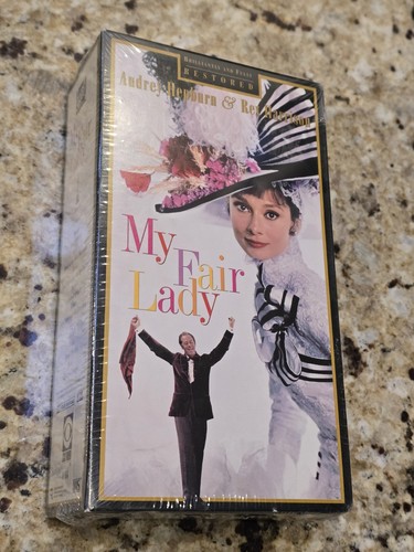 Vintage My Fair Lady Audrey Hepburn VHS Cassette Tape Unused SEALED ...