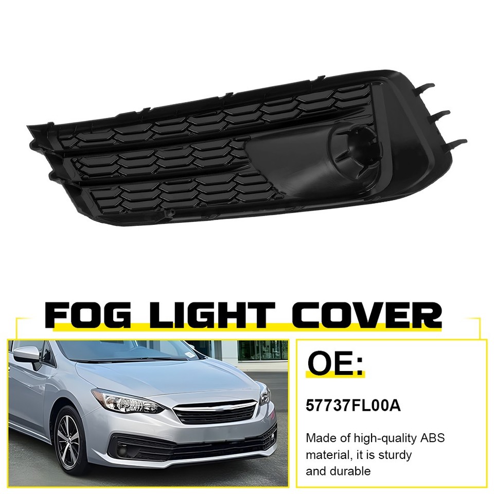 Fog Light Bezel Cover For 2020-23 Subaru Impreza Front Bumper Lamp RH ...