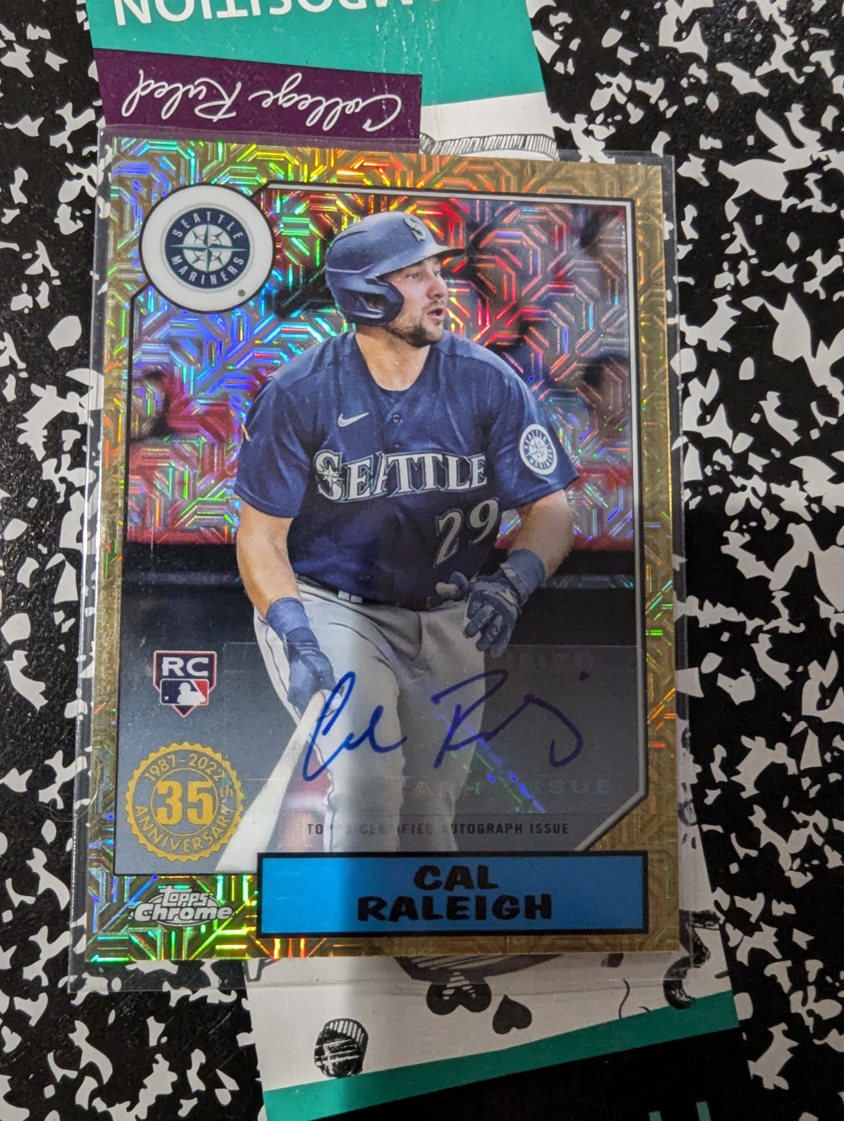 Cal Raleigh 2022 Topps Chrome #RA-CR Rookie Auto Price Guide - Sports ...