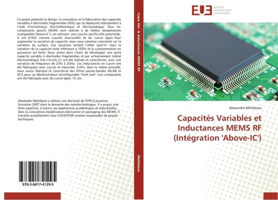 Alexandre Mehdaoui | Capacités Variables et Inductances MEMS RF ...