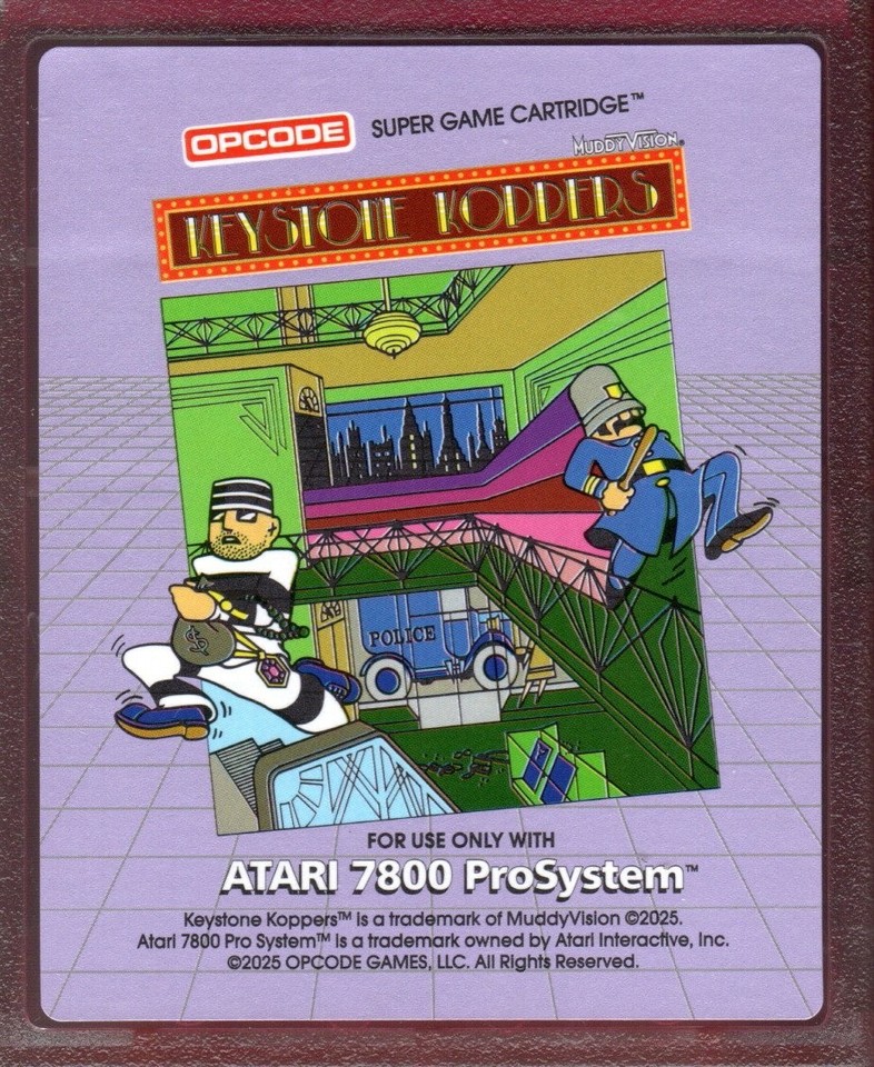 KEYSTONE KOPPERS for ATARI 7800 Opcode NEW IN BOX | eBay