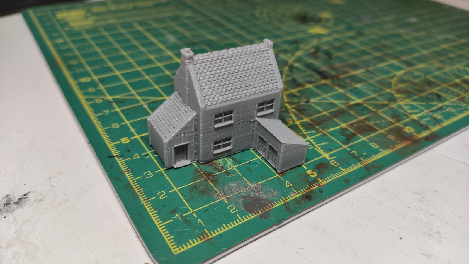 6mm Scale Table Top Wargaming European Village 2 & Papelotte Farm – 18 ...