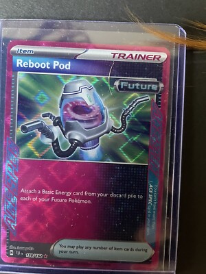 Reboot Pod - Holofoil Pokemon Scarlet & Violet Temporal Forces (158/162 ...
