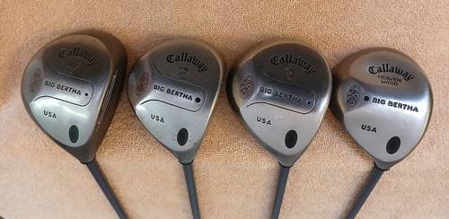 TZ GOLF - EASY TO HIT Callaway Big Bertha 11* MINI Driver, 2, 3 & 7 ...