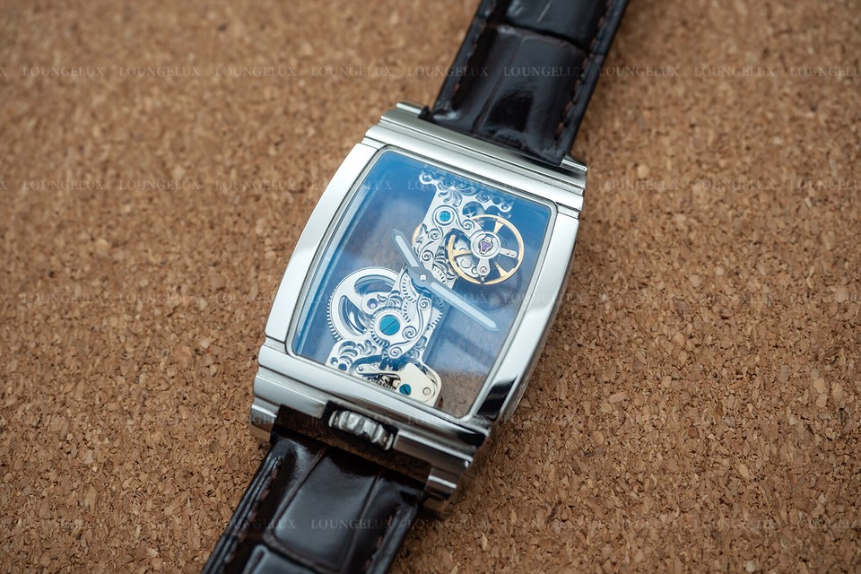 Mens Silver Bridge Manual Mechanical Watch - Brown Leather DIASTERIA ...