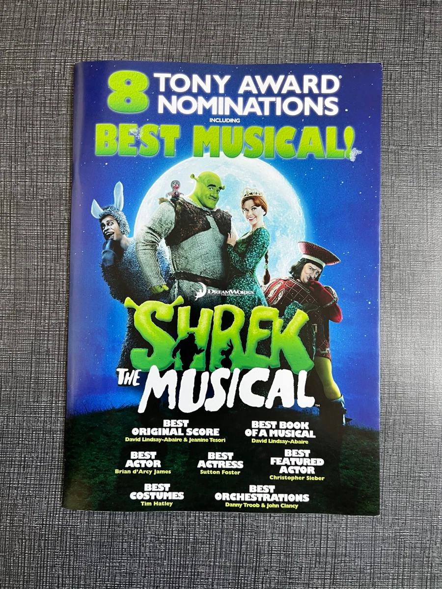 Shrek The Musical Broadway Poster