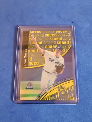 2000 John Sneed /2000 Topps Tek Rookie Rc #42 Pattern 18 Yellow | eBay