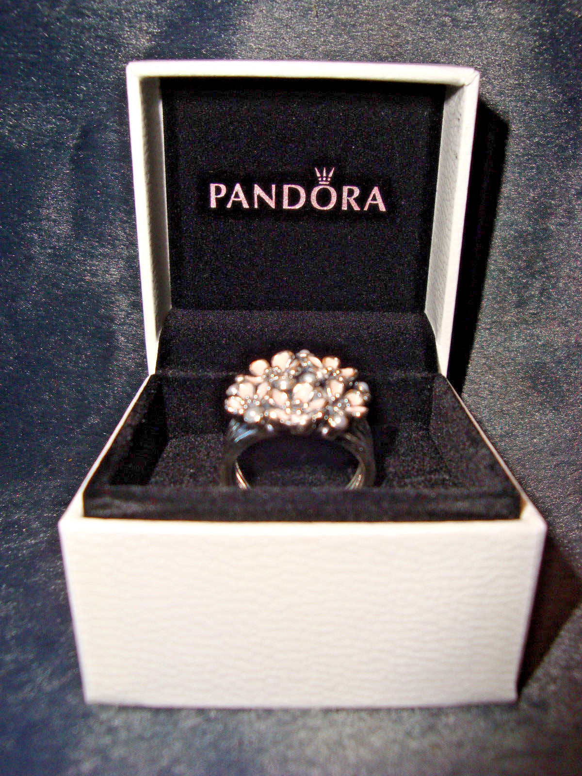 Pandora Pink Cherry Blossom Flower Ring | Best Flower Site