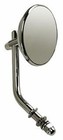 3 INCH CHROME STOCK STYLE ROUND MIRROR HARLEY DAVIDSON BIG TWIN AND ...