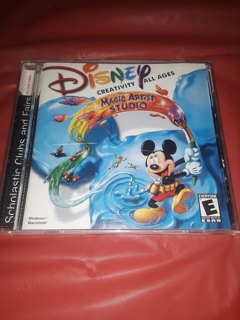 Disney Magic Artist Studio PC Mac Cd-rom Creativity for All Ages ...