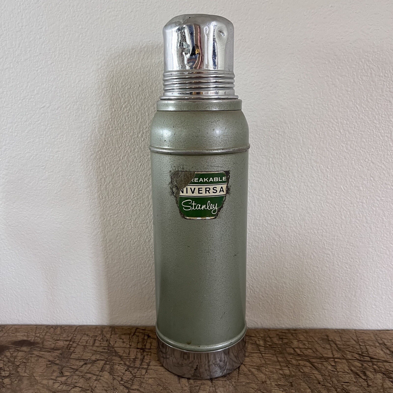 Vintage Universal Stanley Super Vac Thermos Bottle 13" Unbreakable N944 ...