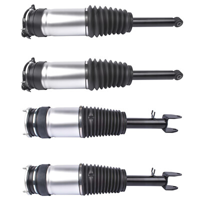 4Pcs Air Shock Absorber Struts Front Rear for Tesla Model S (5YJS) 2016 ...