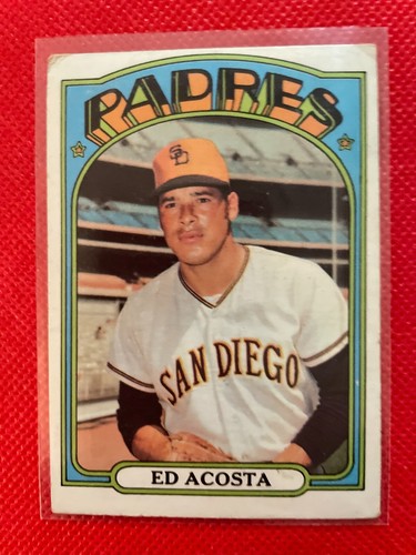 1972 TOPPS # 123 ED ACOSTA B | eBay