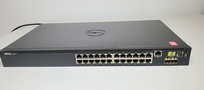 Dell Power Switch N2024 24 Port Gigabit Ethernet Switch Model E04W | eBay