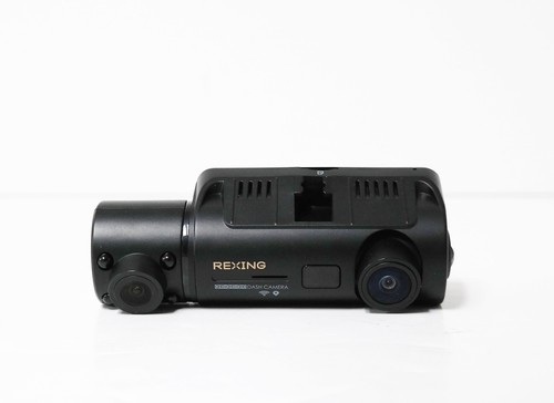 Rexing V33 3 Channel Dashcam w/ Front, Cabin and Rear Camera BBY-V33 ...