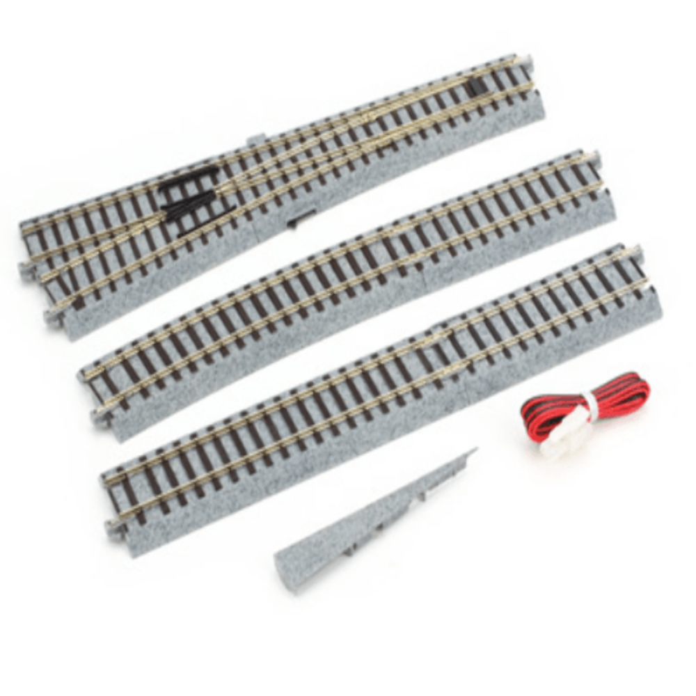 Kato 2-860 HO Scale #6 Powered Left Turnout UniTrack Switch | eBay
