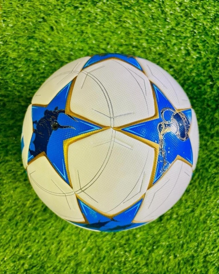 Adidas UEFA CHAMPIONS LEAGUE BLUE STAR Match Foot BALL Soccer ball 2018 ...