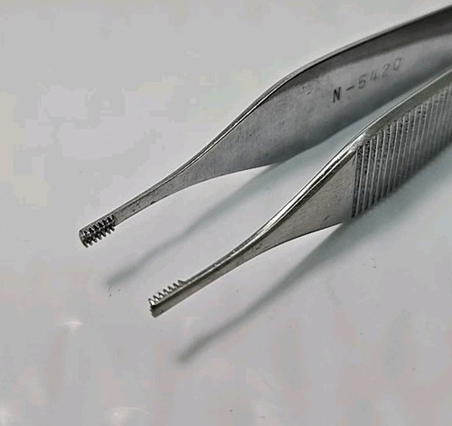 Storz N-5420 N5420 Adson-Brown Tissue Forceps, Straight, 4.75" Length | eBay