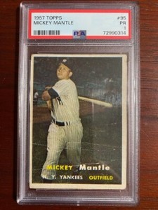 Mickey Mantle 1957 Topps #95 Base Price Guide - Sports Card Investor