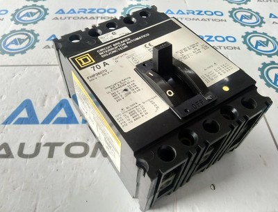 Square D FHP36070 3 Pole 70 Amp 600 Vac Circuit Breaker | eBay