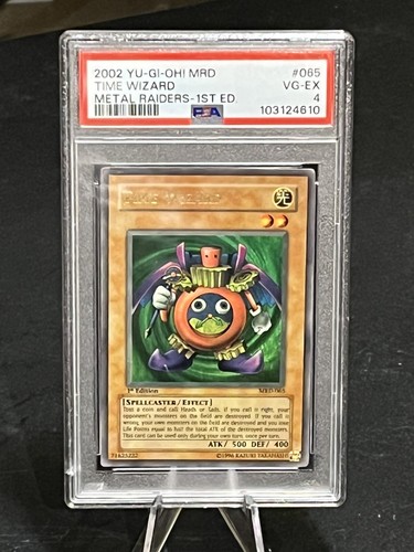 2002 YGO Time Wizard 1st Ed #MRD-065 PSA 4 | eBay