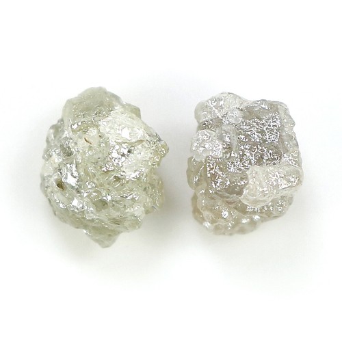 2.82 CT Natural Loose Rough Diamond 6.95 MM Grey Color Rough Cut Diamond NQ1452 | eBay