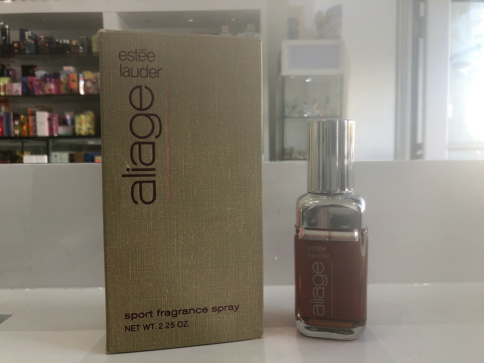 ESTEE LAUDER ALIAGE SPORT FRAGRANCE SPRAY 2.25 OZ VINTAGE | eBay
