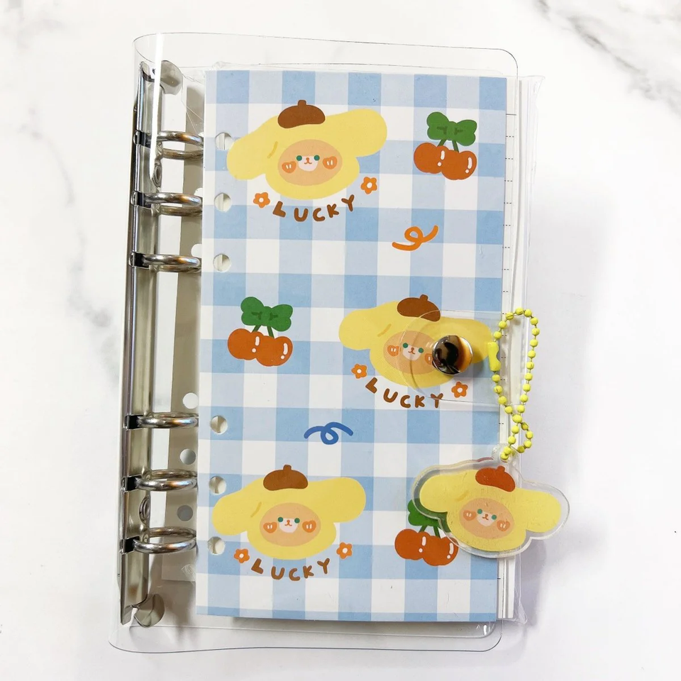 6 Ring School A5 Notebook with Lattice and Lined Pages Combo | eBay