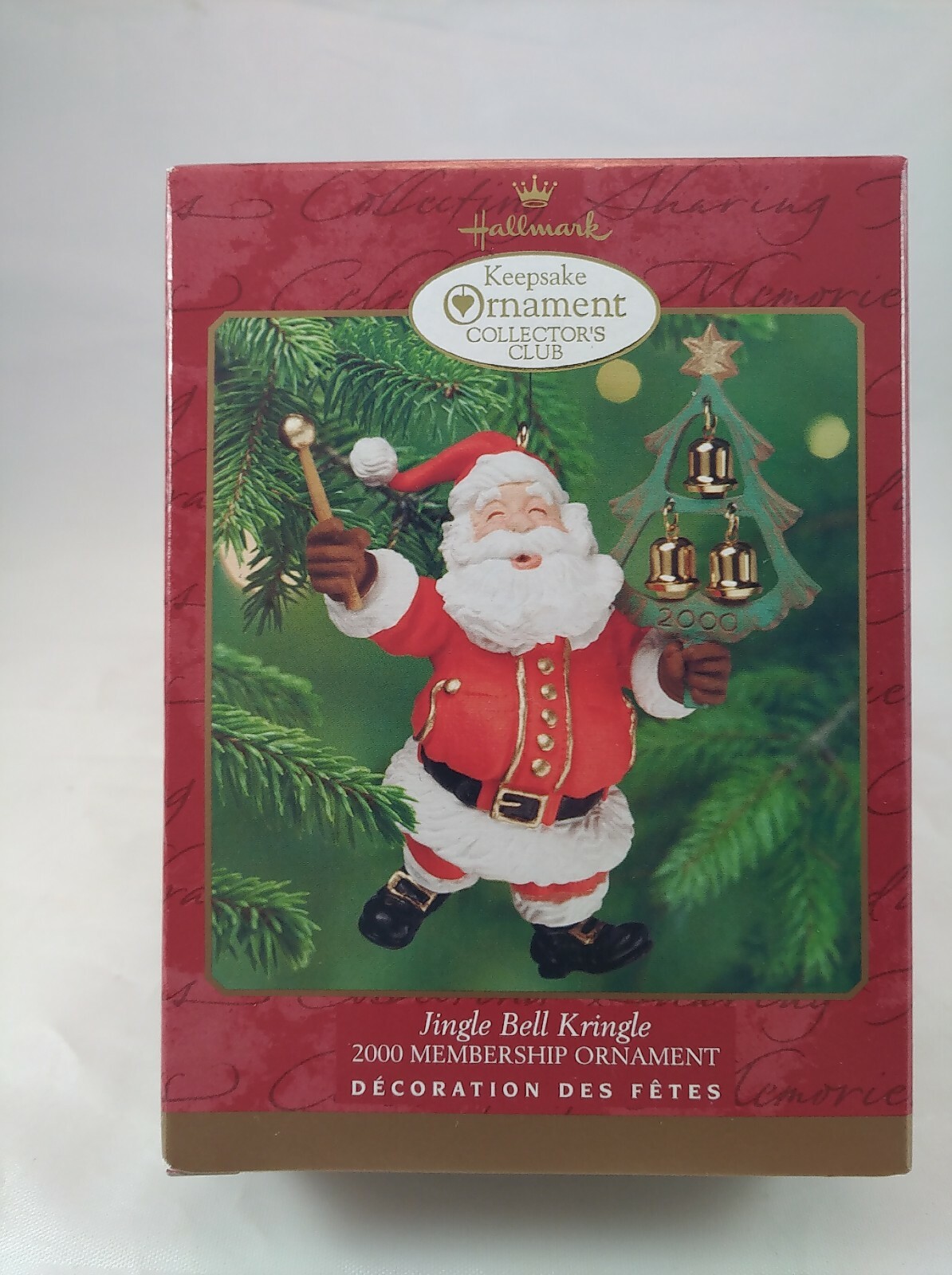 Hallmark Keepsake "Jingle Bell Kringle" 2000 KOC Membership Ornament ...
